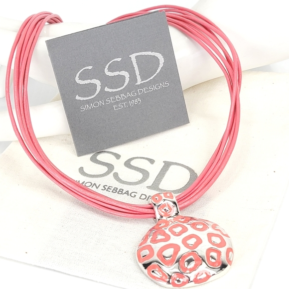 Simon Sebbag | Jewelry | Simon Sebbag Cheetah Tulip Pink Necklace 8 ...